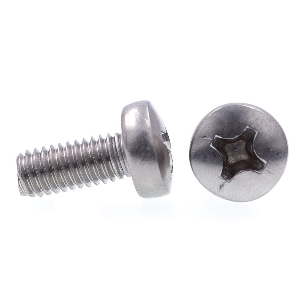 Prime-Line 9131566 Machine Screws, Metric, Pan Head, Phillips Drive, M6-1.0 X 14MM (10 Pack)