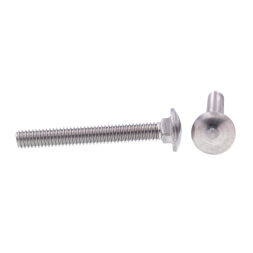 Prime-Line 9063030 Carriage Bolts, 5/16 in-18 X 2-1/2 in, Grade 18-8 Stainless Steel (10 Pack)