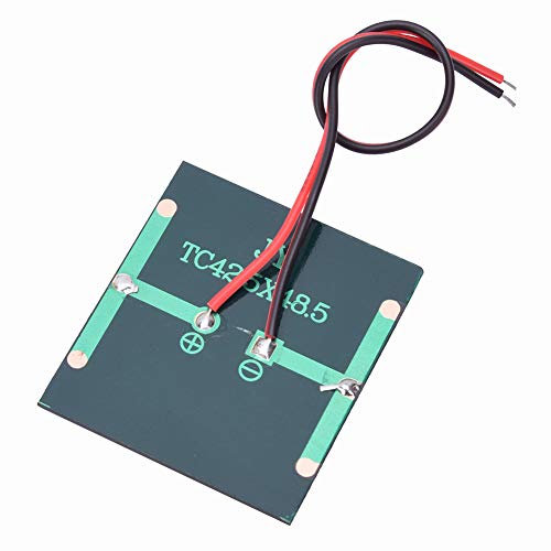 4Pcs 0.36W 2V Solar Panel Charging Power Board and Electronic Line for Small Power Appliances