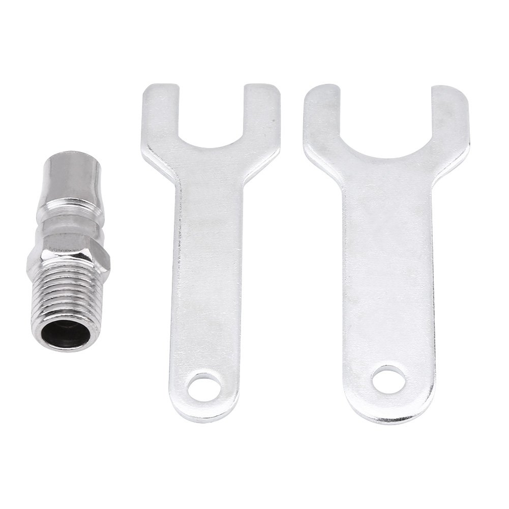 Acouto 1/4" Pneumatic Die Grinder 90PSI Pneumatic Air Die Grinder Grinding Kit Polishing Engraving Tool