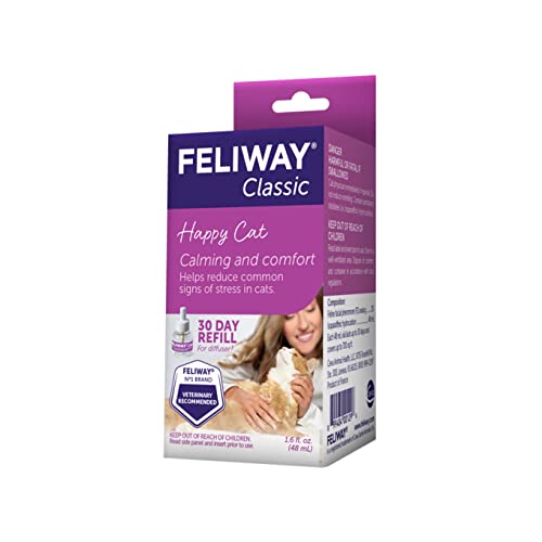 FELIWAY Classic Cat Calming Pheromone, 30 Day Refill - 1 Pack