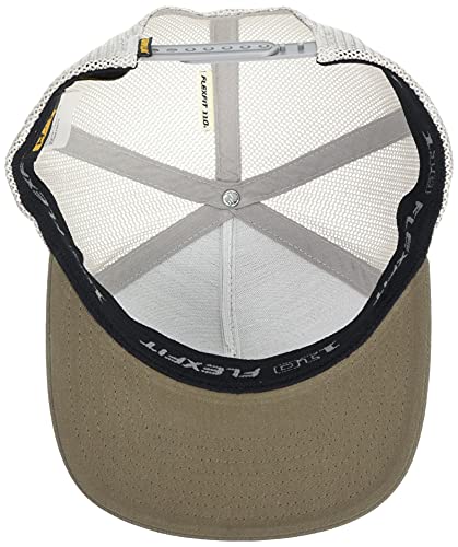 Caterpillar Men's Diesel Power Flat Bill Cap, Dark Earth, One Size