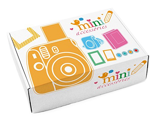 Leebotree Instant Camera Accessories Compatible with Fujifilm Instax Mini 11 Instant Film Camera Include Case/Album/Wall Hang Frames/Film Frames/Border Stickers/Corner Stickers (Lilac Purple)