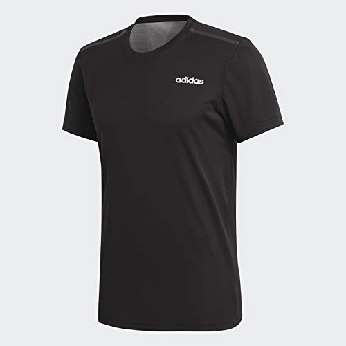 adidas Enhanced Motion Tee, Black/White, X-Small