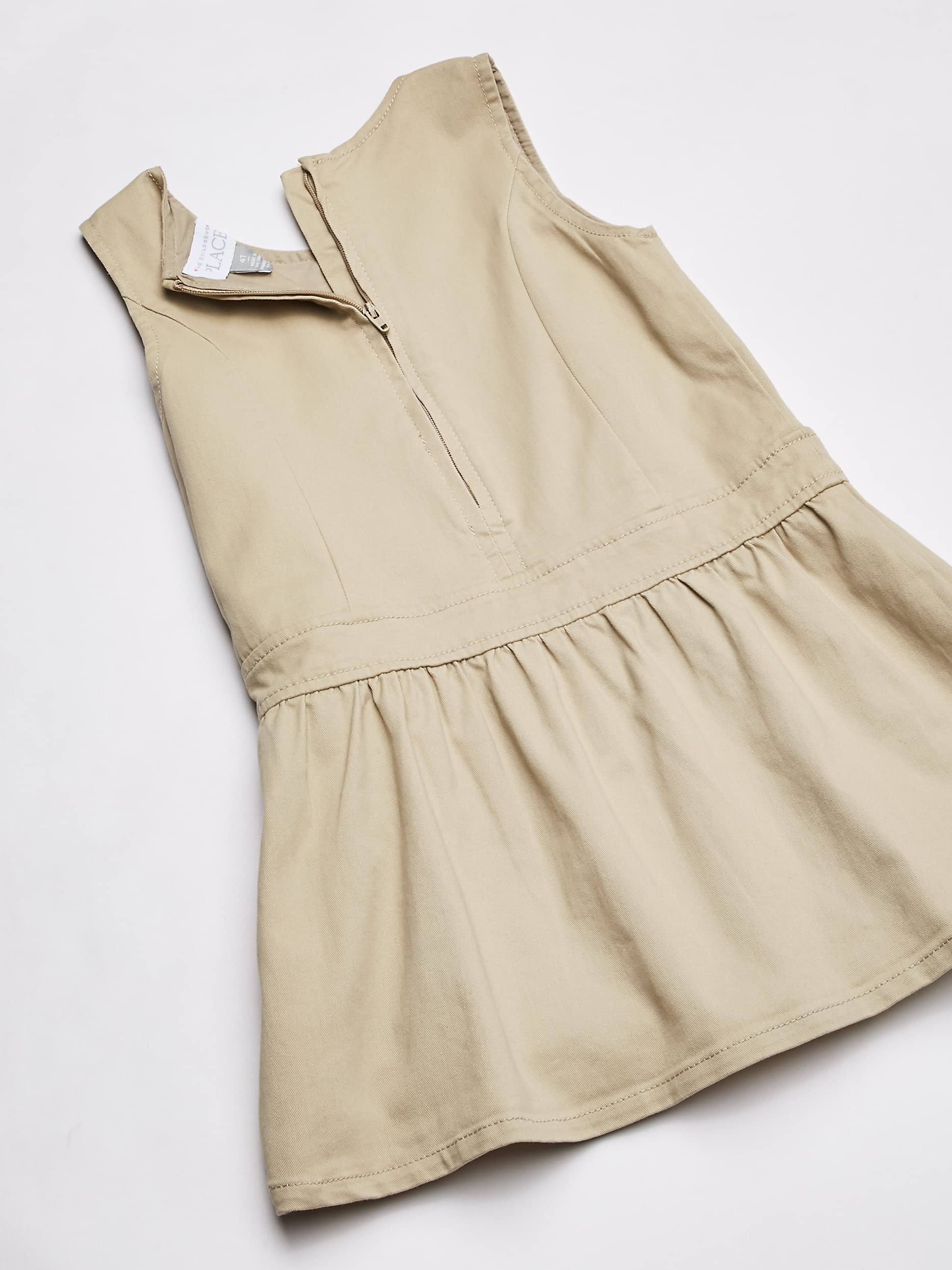 The Children's Place Baby Toddler Girls Bow Jumper, Sandy, 2T
