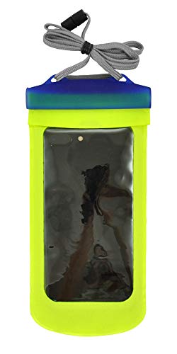 Seattle Sports E-Merse NeoXL -Compatible with iPhone X, All iPhone13 Models, Galaxy S10, Google Pixel 3 and All Smaller Smart Phones | Waterproof Submersible Pouch Dry Bag Case