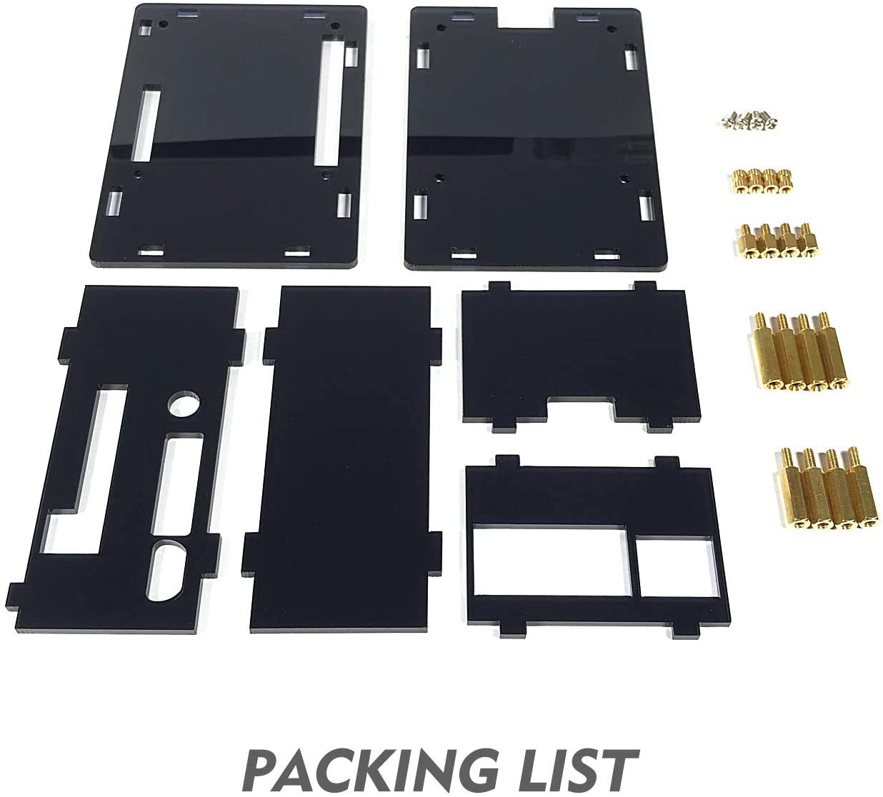 Acrylic Case for InnoMaker AMP and AMP Pro Hat Module Works with Raspberry Pi 5 4 3B B+