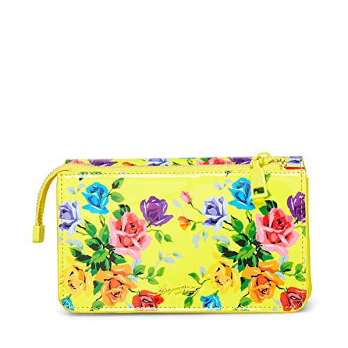 Betsey Johnson Bow Wallet On A String, Yellow