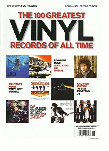 THE 100 GREATEST VINYL RECORDS OF ALL TIME MAGAZINE, SPECIAL COLLECTORS EDITION,