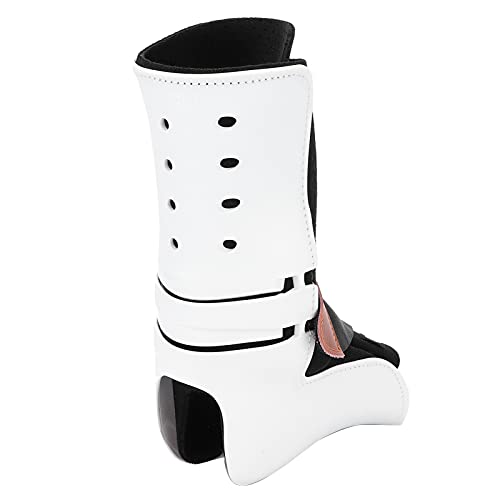Adjustable Lace Up Ankle Brace, Strong Ankle Brace Sports Protection Breathable Adjustable Fastener Stable Support Practical for Sports for Ankle Injuries(Left foot, M)