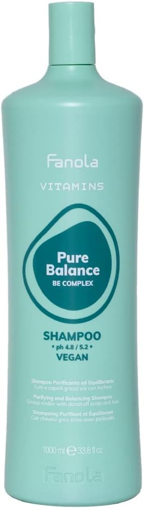 Fanola Rebalance Anti-Grease Shampoo, Multicolor, 33.8 Oz
