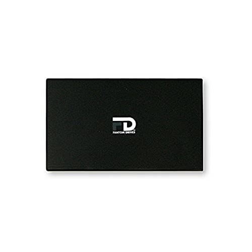 Fantom Drives FD 4TB PS4 Portable Hard Drive - USB 3.2 Gen 1-5Gbps - Aluminum - Black - Compatible with Playstation 4, PS4 Slim, PS4 Pro (PS4-4TB-PGD)