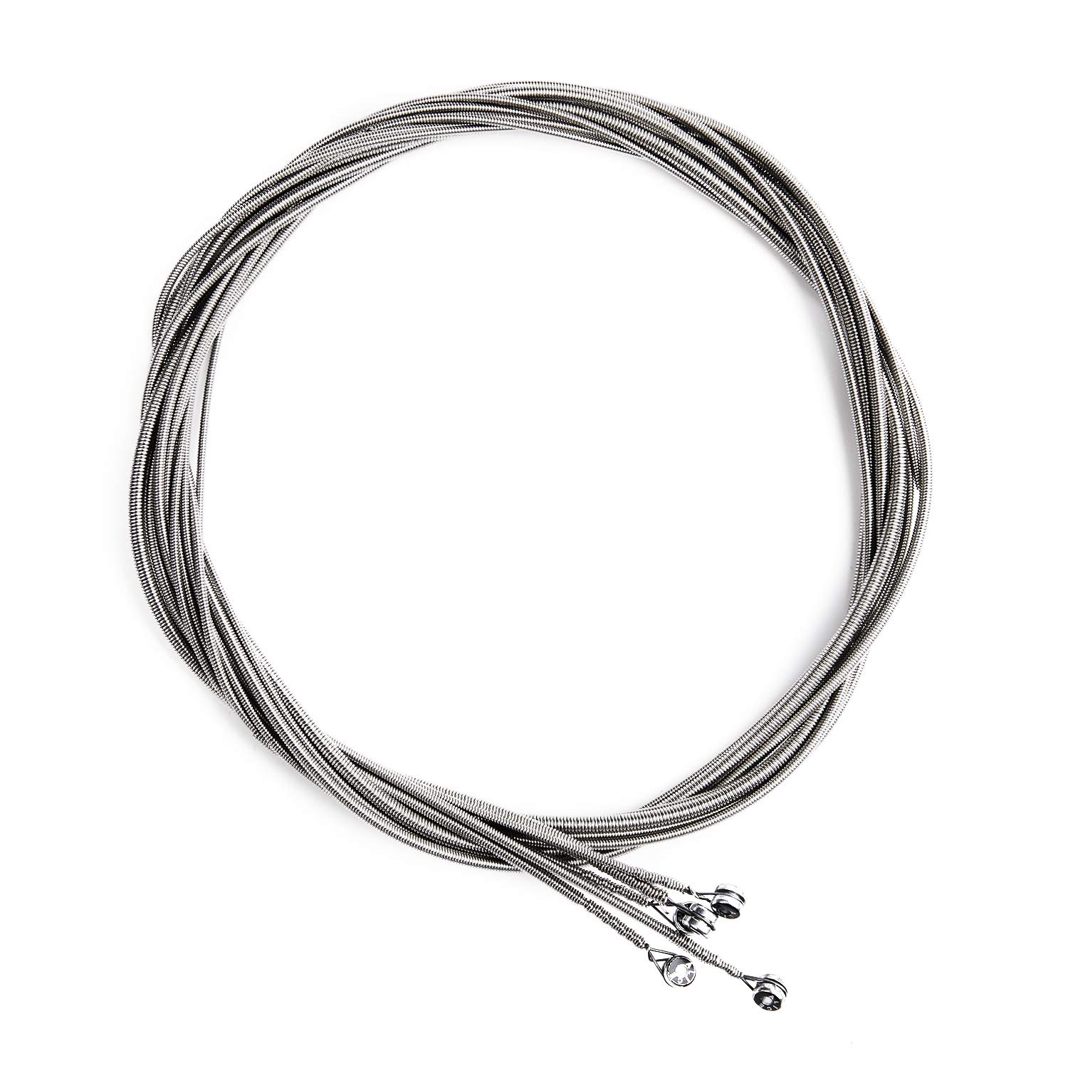 Bass Guitar Strings, Alice Bass String 5 Strings Medium Gauge 45-130 Nickel Alloy Winding String with Nickel-Plated Ball-End for 5 Strings Electric Bass
