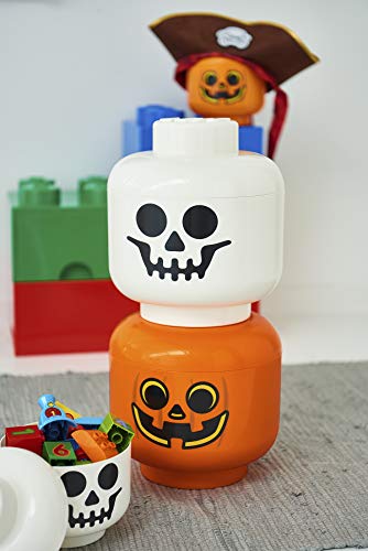 Room Copenhagen Lego Storage Head Large-Skeleton, Polypropylene, Skelton