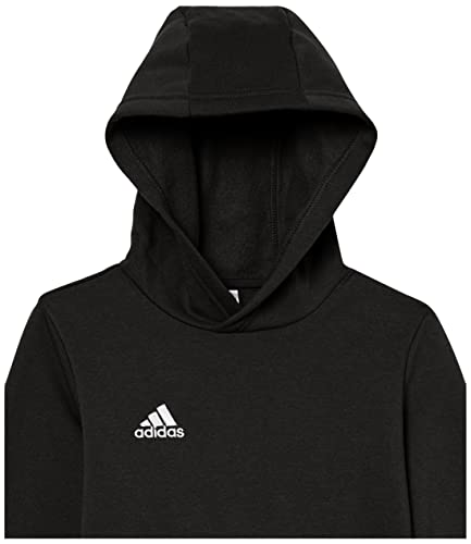 adidas Kids' Entrada 22 Sweat Hoodie, Black, Small