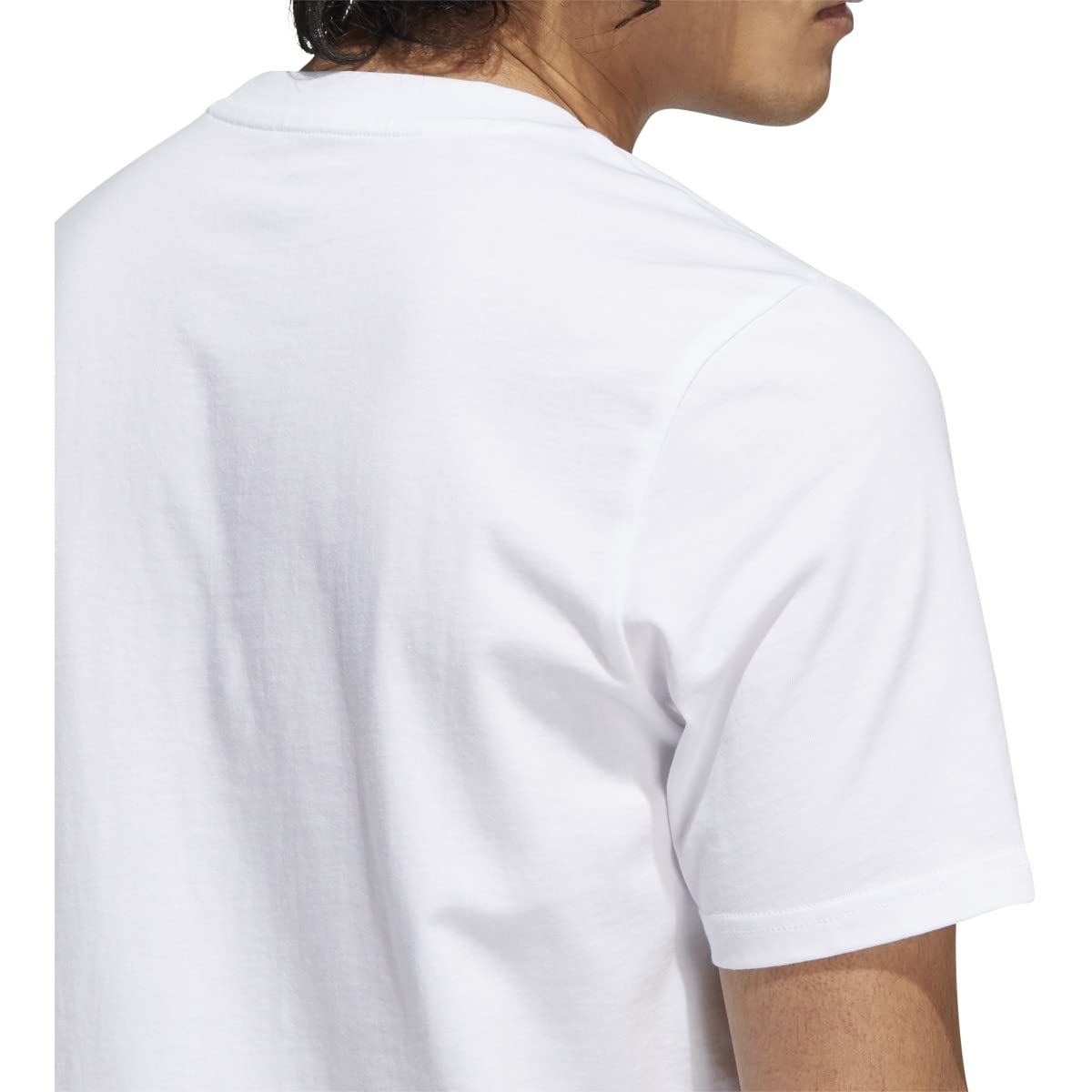 adidas Liquid Foil Badge of Sport Tee White SM