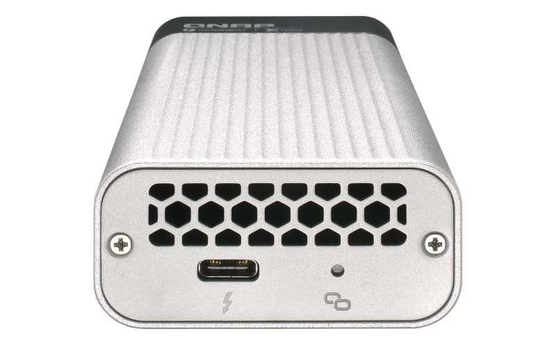 QNAP Thunderbolt 3 to 10GbE SFP+ Adapter, Bus Powered, 1.08 x 2.20 x 4.41 in