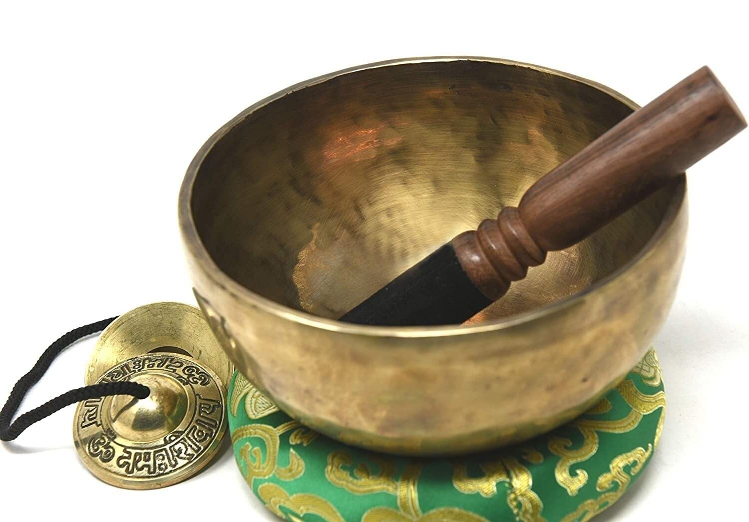 7 Inches Antique Hand Hammered Tibetan Meditation Singing Bowl for Relaxing Yoga