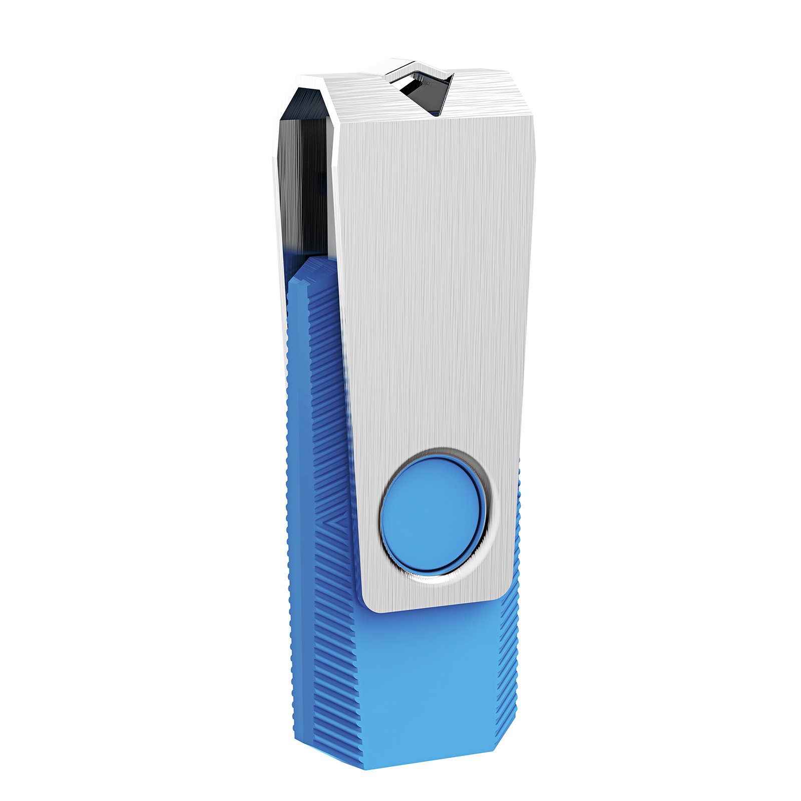 Aiibe 16GB Flash Drive 16 GB USB Flash Drive 10 Pack USB 2.0 Thumb Drive Swivel USB Drives 16GB - Sky Blue