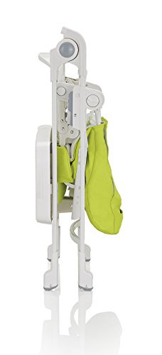 Inglesina Gusto Folding Convertible High Chair For Baby & Toddler Chair With Removable Tray, Cream