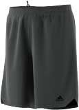 adidas Men's Axis Knit Elastic Waistband Athletic Training Shorts Dark Grey Heather/Black