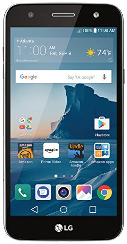 LG X charge - 16 GB β Unlocked (AT&T/Sprint/T-Mobile) - Titanium - Prime Exclusive - with Lockscreen Offers & Ads