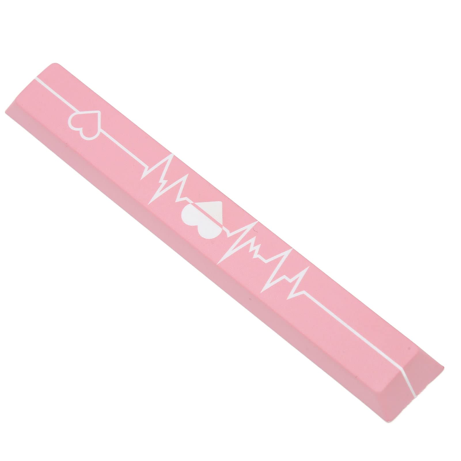 Archuu Heartbeat Cutesy Spacebar Keycaps,PBT Cute Cartoon DIY Mechanical Gaming Keyboards Keycaps, Gaming Keycaps,Keyboard Replacement Accessories