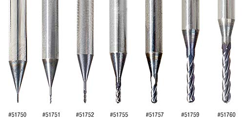 Amana Tool - 51739 AlTiN Coated CNC Steel, Stainless Steel & Composite Ball End Mini Mill