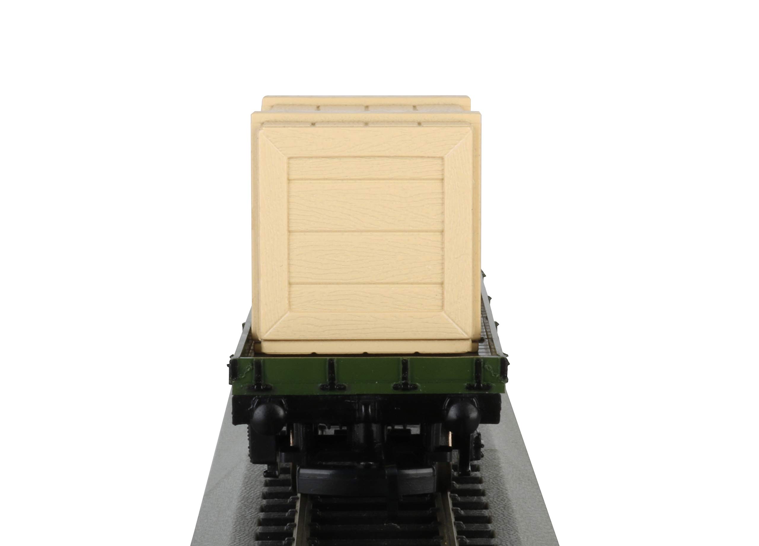 Bachmann Trains - Thomas & Friends™ 1 Plank Wagon with SODOR STEAM Works Crate - HO Scale