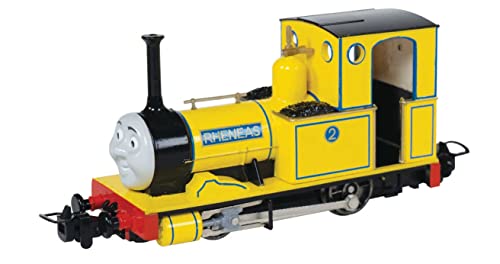 Bachmann Trains - Thomas & Friends™ - Narrow Gauge Yellow RHENEAS (diecast Construction) - HO Models That Run on N Scale Track