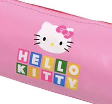 Bandal & Neoul KITTY's Pretty in Pink Pouch - Multifunctional Case as Pencil Caddy and Makeup Pouch
