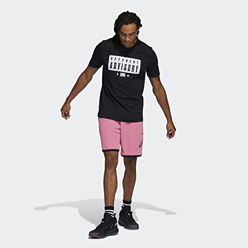 adidas Men's Dame Ext Ply Opponent Advisory Tee, Black, Medium