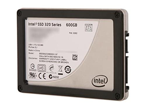 Intel 320 Series 2.5'' 600GB SATA II MLC Internal Solid State Drive (SSD) SSDSA2CW600G310