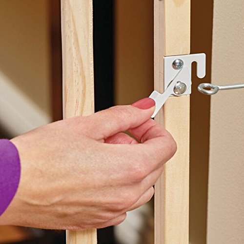 MidWest Homes for Pets Extra-Wide Swing Pet Safety Gate, Expands 50.25 - 94' Wide, 24' Tall