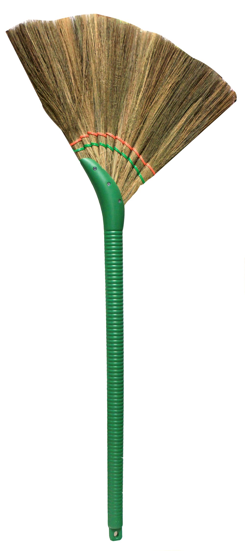 First World Brand 掃把Choi Bong Co Vietnam Hand Made Straw Soft Broom with Plastic Handle 12" Head Width, 40" Overall Length -1pc