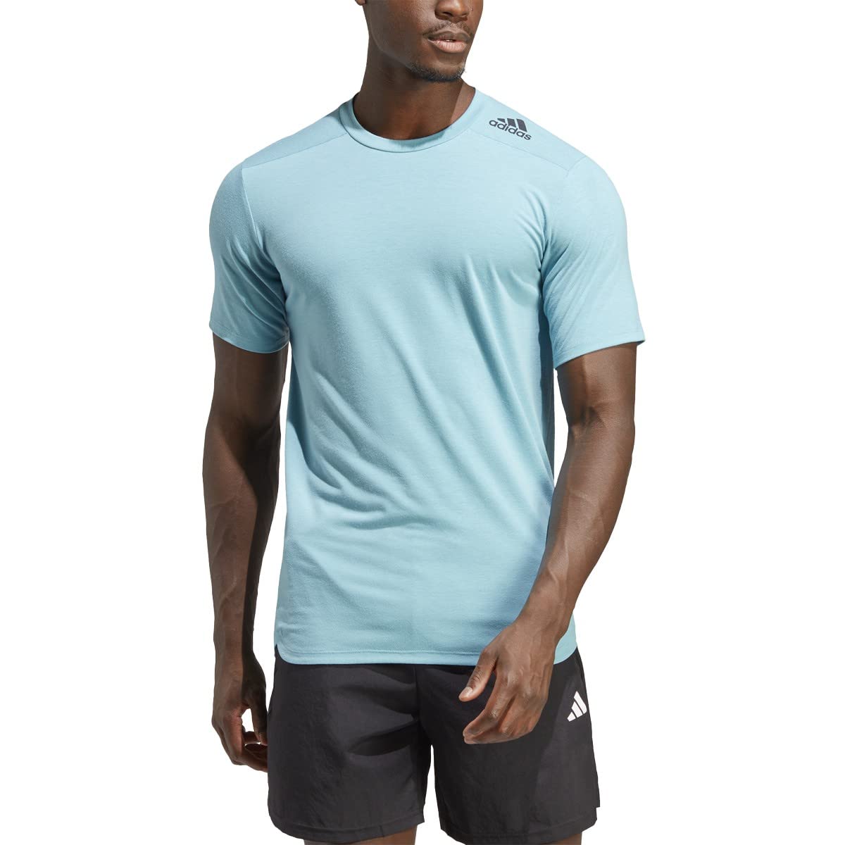adidas Men's Designed 4 Sport Training Tee, Ink, Large