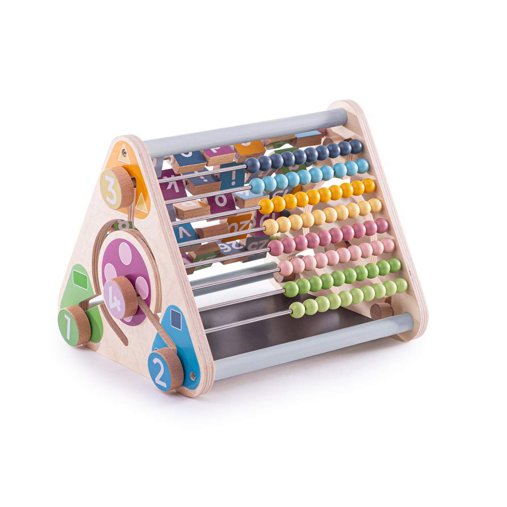 Bigjigs Toys 100 Percent Certified Triangular Activity Centre