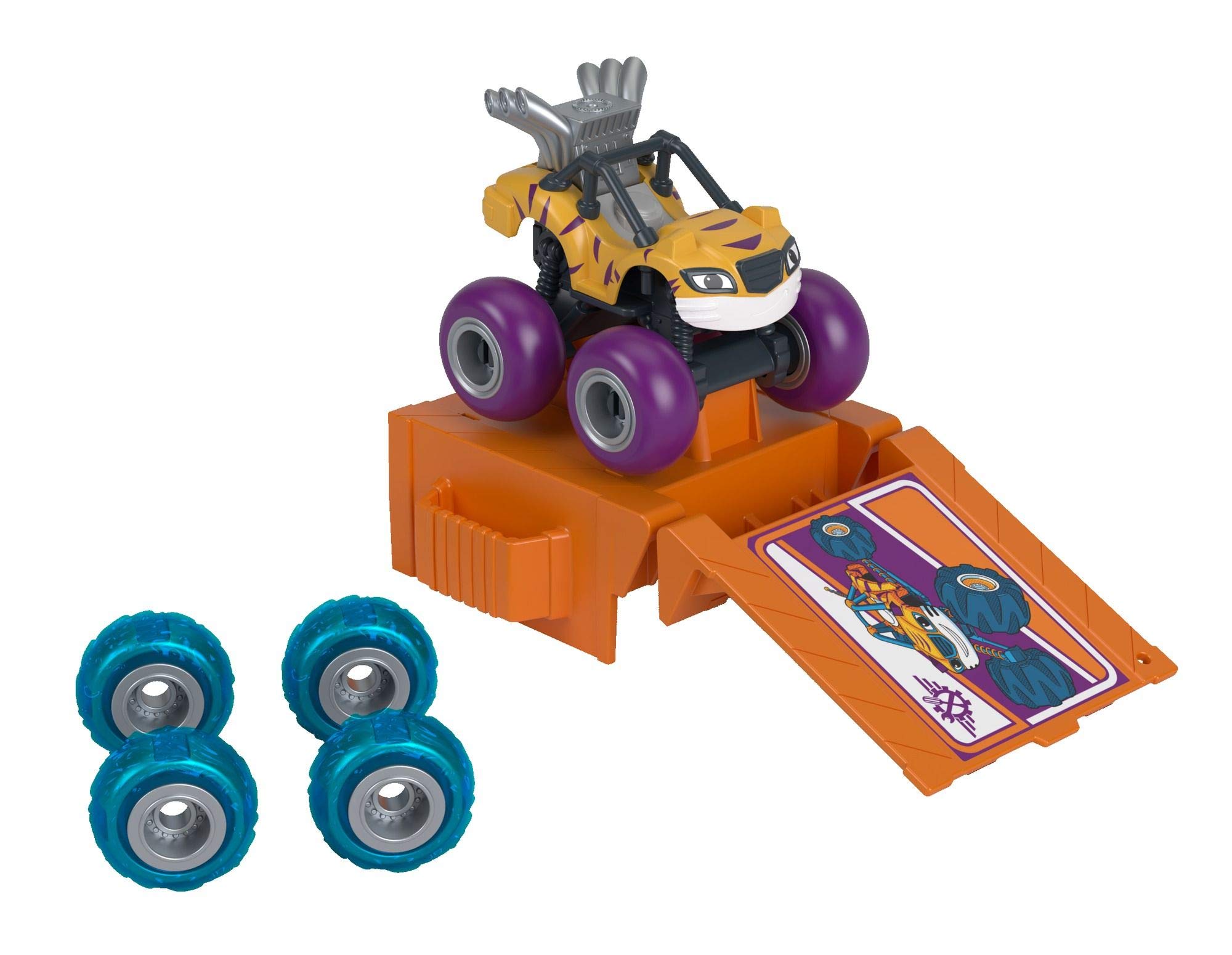 Fisher-Price Nickelodeon Blaze & the Monster Machines Tune-Up Tires, Stripes