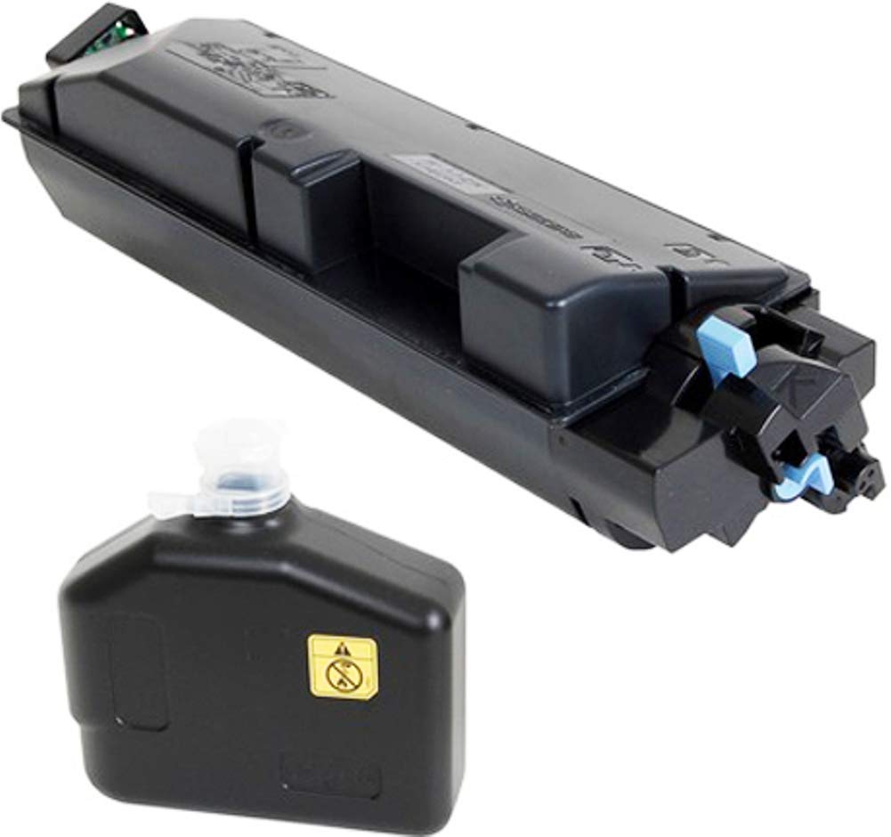Kyocera 1T02NR0US0 Model TK-5142K Black Toner Cartridge For use with Kyocera ECOSYS P6130cdn, M6030cdn and M6530cdn Laser Printers; Up to 7000 Pages Yield at 5% Average Coverage