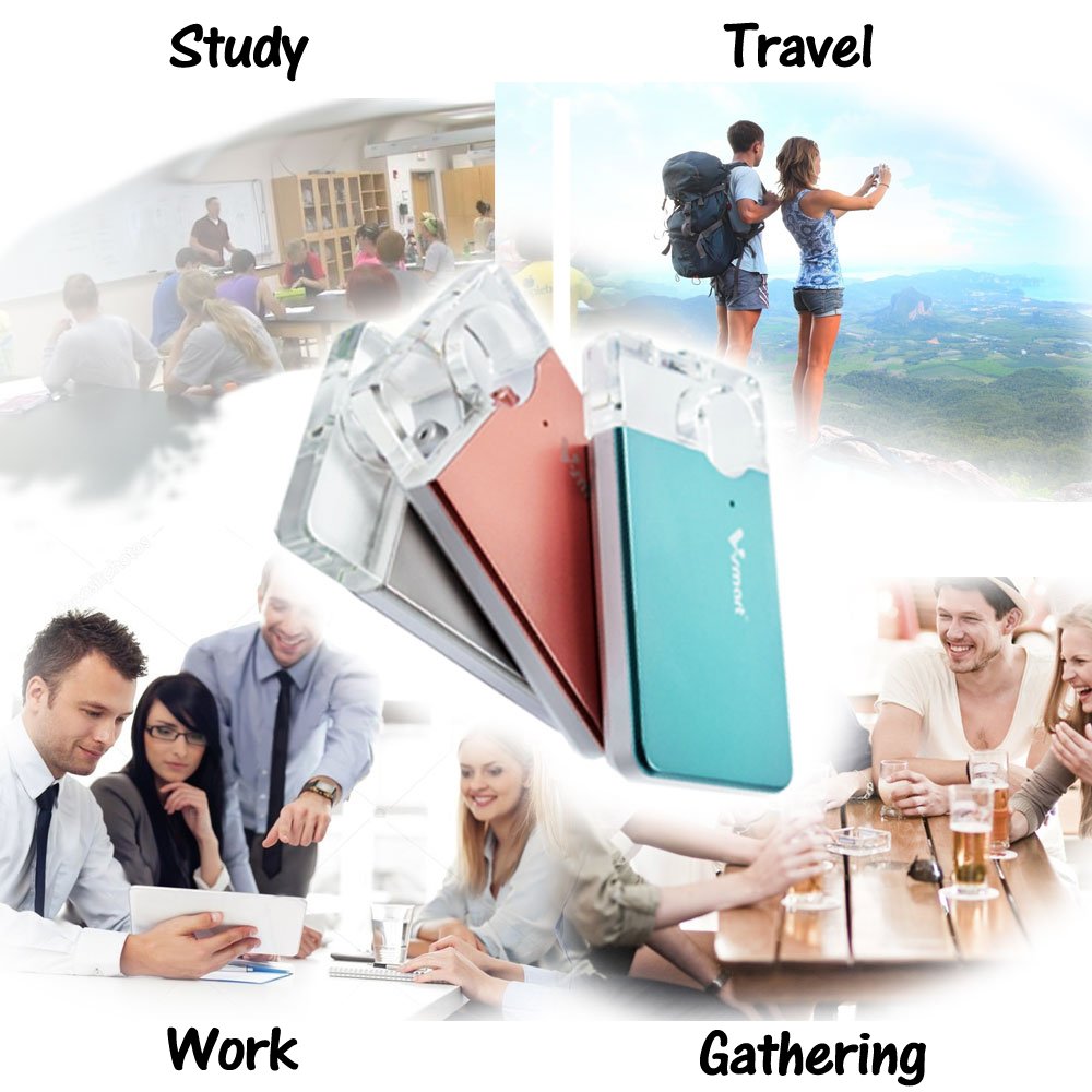 V-Smart CrystalDisk 5G Wireless Transmission USB Flash Drive | Super-Fast Speed, Universal External Storage Drive for iPhone, Android, Tablets, Computers | (64GB, Silver)