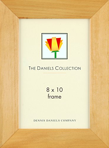 Dennis Daniels Gallery Woods Angled Molding Picture Frame, 8 x 10 Inches, Natural