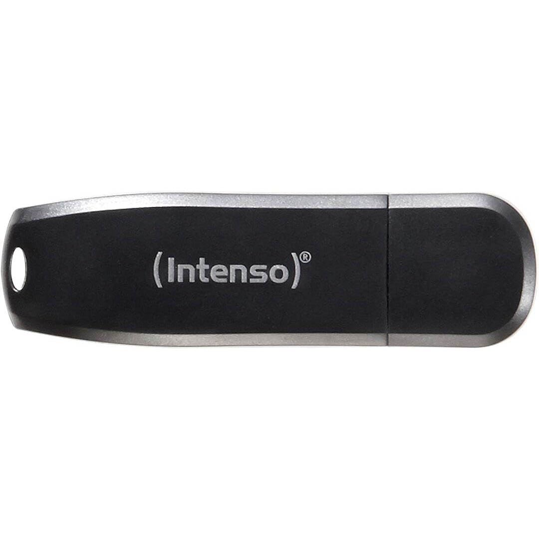 Intenso Speed Line - Flash Drive 32 GB - USB 3.2 Gen 1x1, Black
