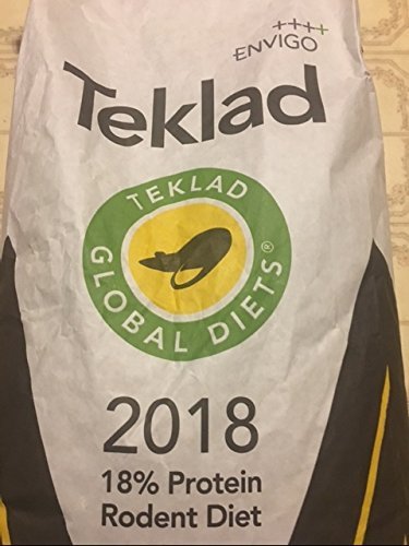 ENVIGO-Harlan Teklad Global Rat Food Pellets 2018 (2LB
