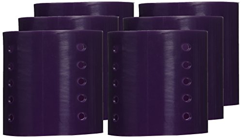 Diane Magnetic Rollers Pack of 6 Hair Rollers for Women and Girls Diameter 3 Inch Purple, 6 Count (Pack of 1)