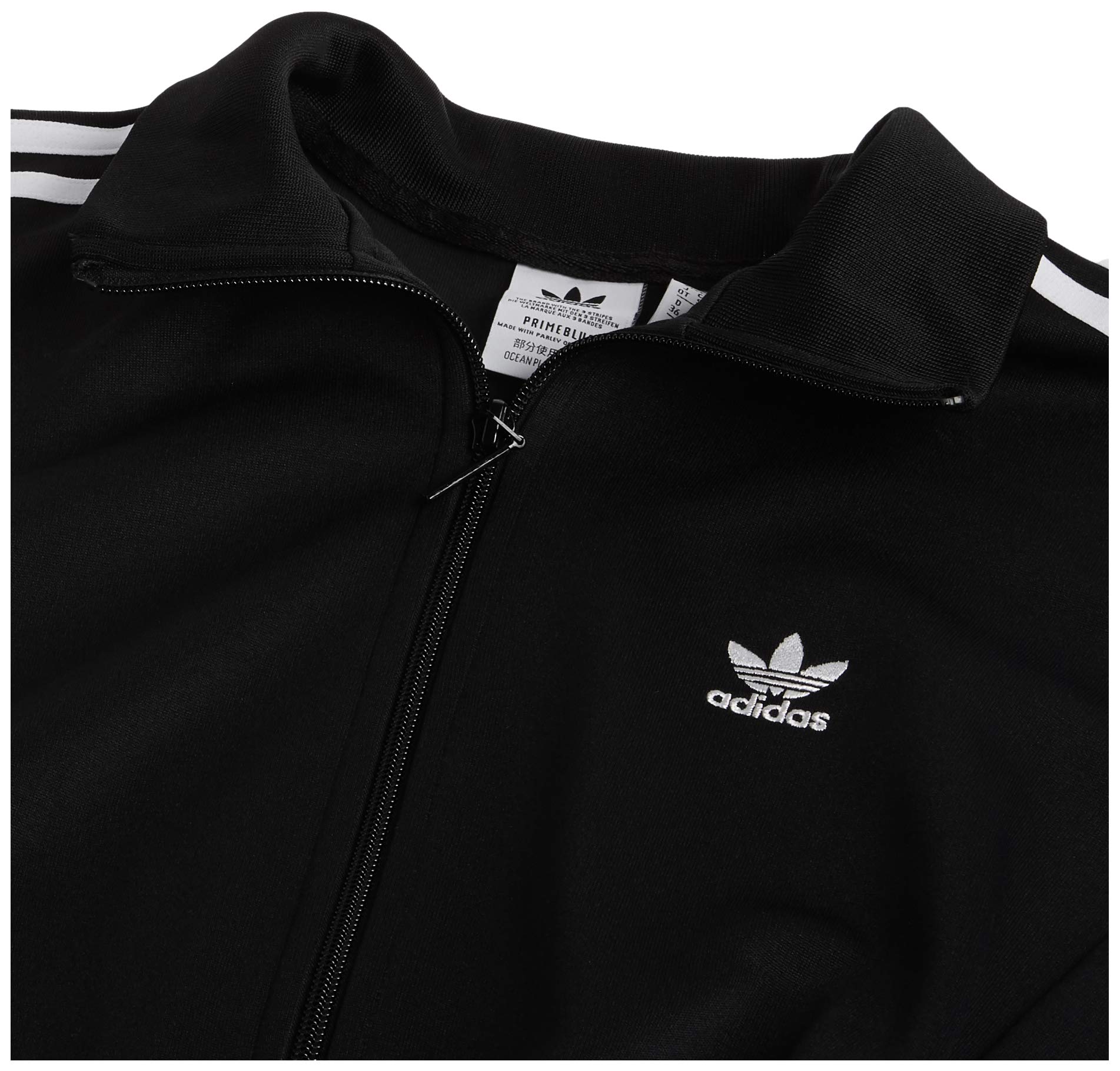 adidas Originals womens Long Track Top Jacket, Black, X-Small US