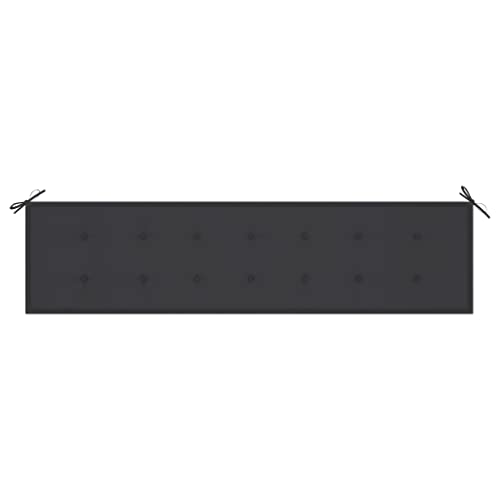 imasay Garden Bench Cushion Anthracite 78.7"x19.7"x1.2"