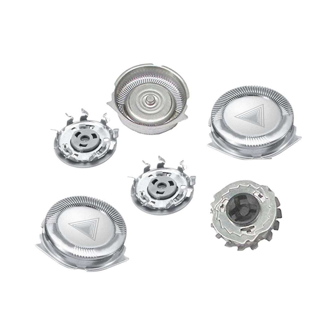 FLN SH50/52 Replacement Heads for Series 5000, Razor Blades Lift and Cut Sharp No Pulling Hair Shaver Heads Easy Install