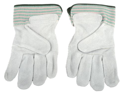 Forney 53204 Cowhide Leather Palm Men's Work Gloves, X-Large, Gray