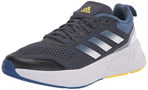 adidas Men's Questar Running Shoe, Shadow Navy/Wonder Steel/White, 10
