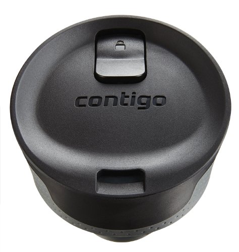 Contigo West Loop Stainless Steel Vacuum-Insulated Travel Mug with Spill-Proof Lid, Keeps Drinks Hot up to 5 Hours and Cold up to 12 Hours, 16oz Black